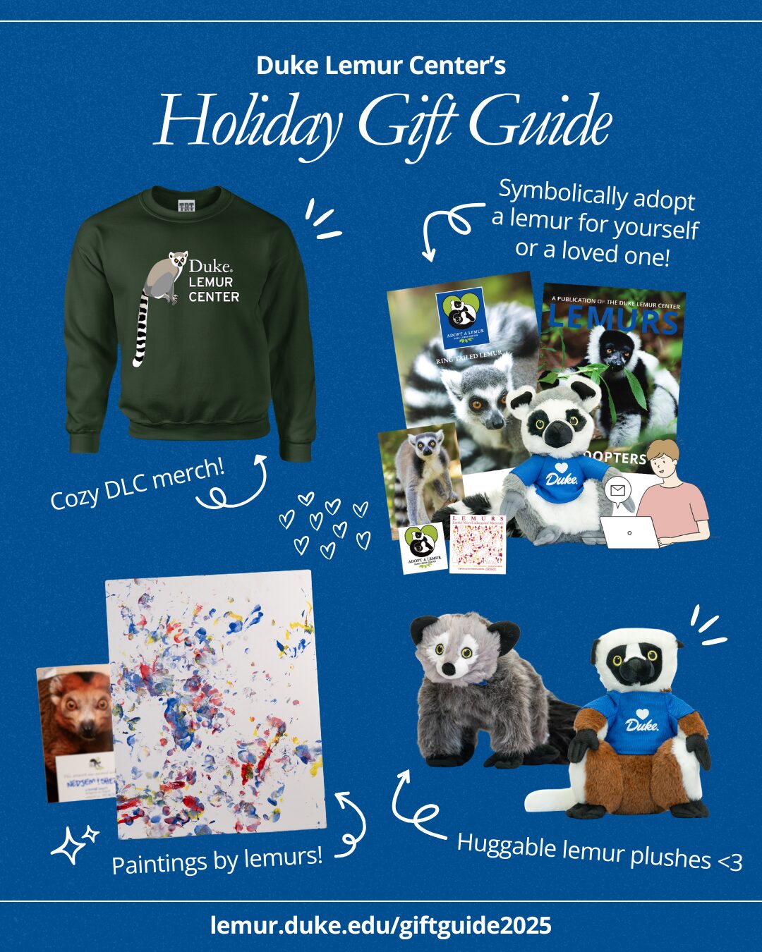 Holiday Gift Guide 2025 - Duke Lemur Center